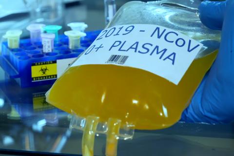 COVID-19 Convalescent Plasma Reduces Hospitalization Risk by 54% ...